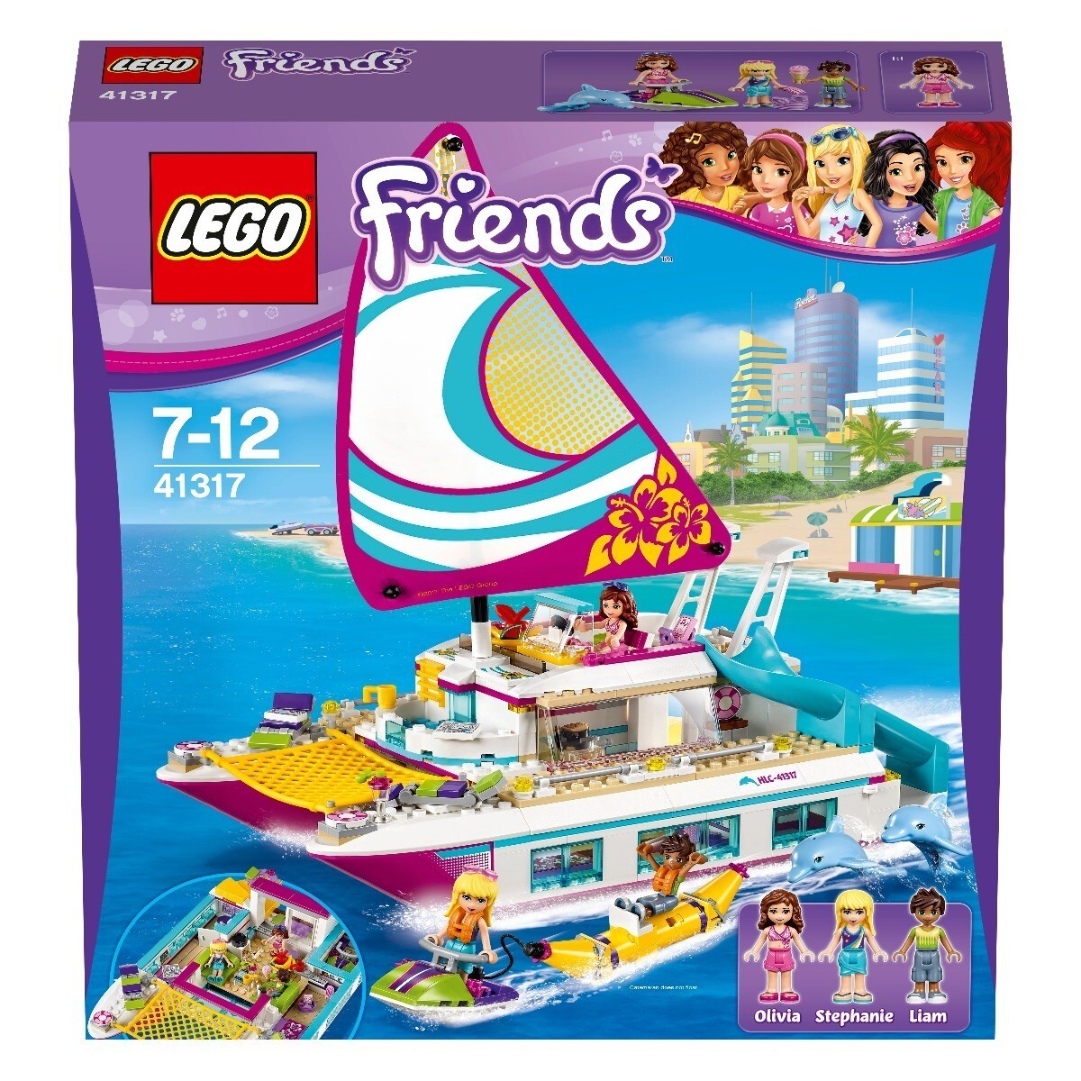 LEGO FRIENDS: Sunshine Catamaran (41317) for sale online | eBay