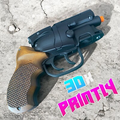 3d Printed Blade Runner PKD replica gun / blaster / cosplay pistol ...