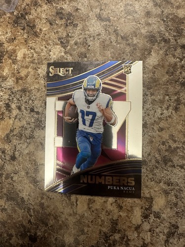 2023 Panini Select Puka Nacua Numbers #NMB-PNA LA RAMS | eBay