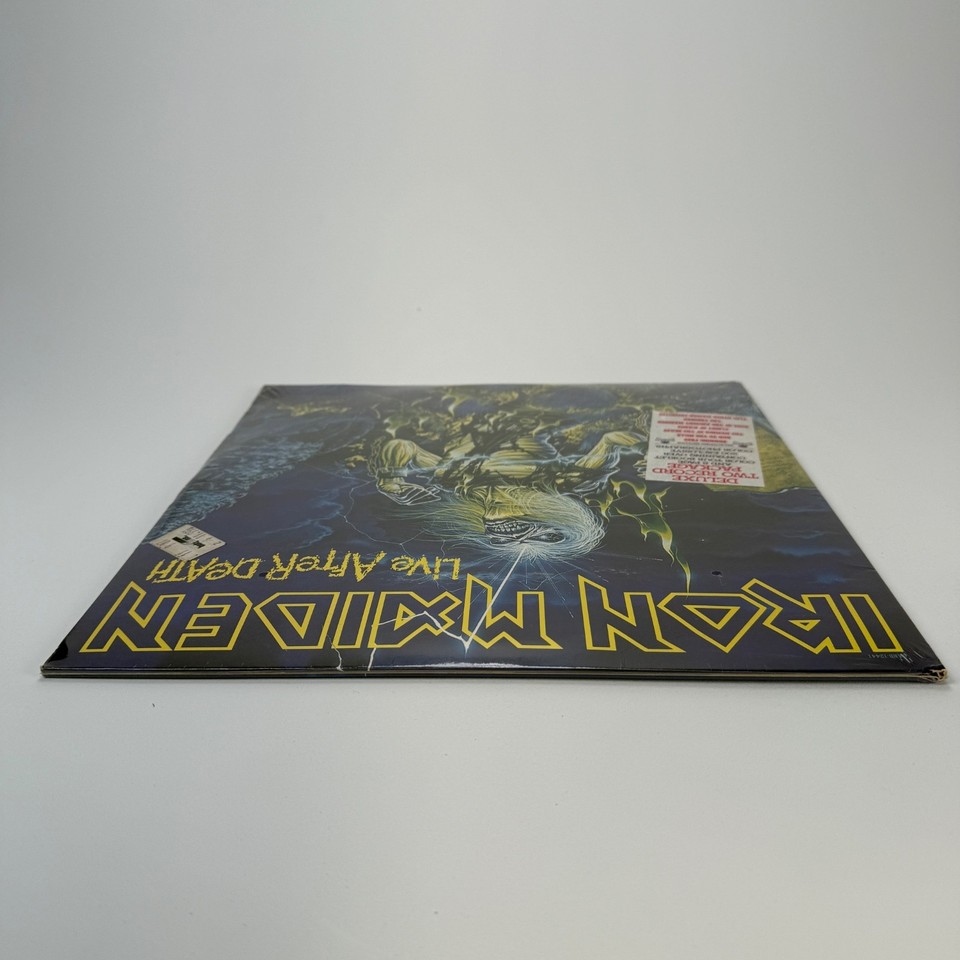 Iron Maiden Live After Death Deluxe Two Record package Factory Sealed ...