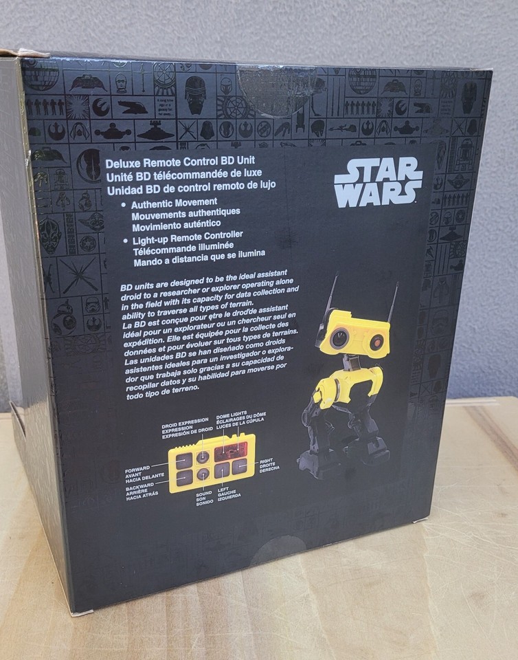 Disney Parks Star Wars BD Unit Droid Deluxe Remote Control BD Unit NIB ...