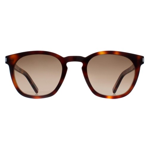 Saint Laurent Sunglasses SL28 048 Havana Brown Gradient | eBay