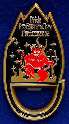 USAF 8th Civil Engineer Squadron Red Devils Challenge Coin C-49 | eBay