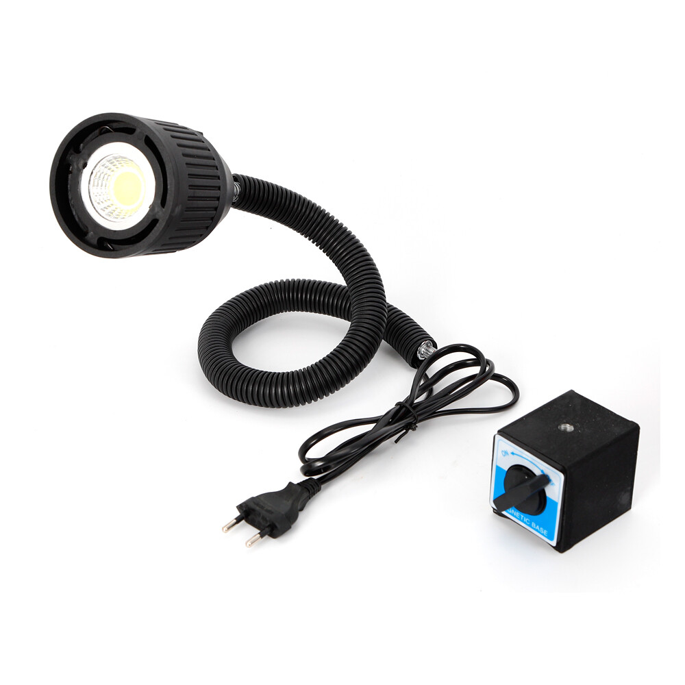 LED Lathe Lamp CNC Milling Machine Working Light Flexible Arm Magnetic ...