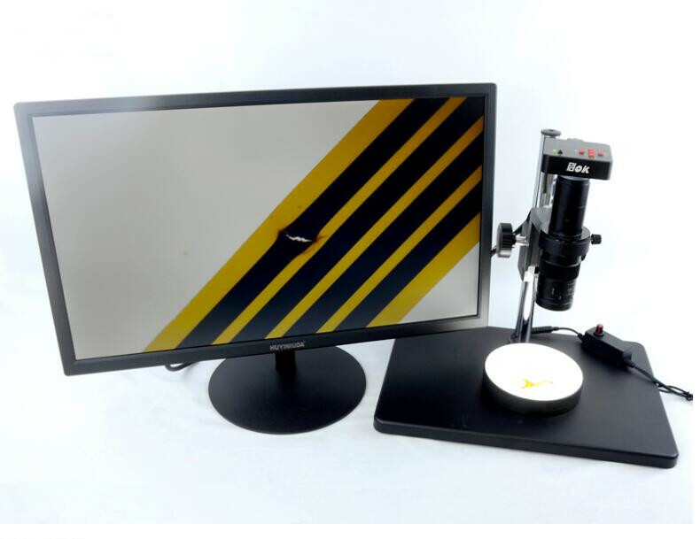 100V-240V Adjustable Brightness LED Ring Bottom Light Source f Stereo ...