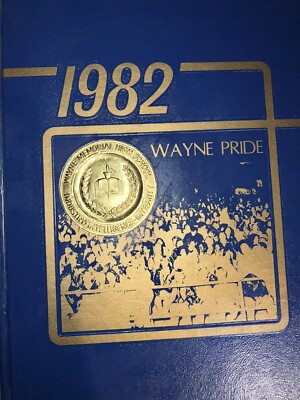 Wayne Memorial High School Yearbook 1982 Wayne Michigan | eBay