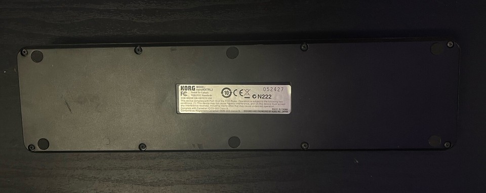 Korg nanoKONTROL2 Slim-line USB-MIDI Controller - Black - NANOKON2BK | eBay