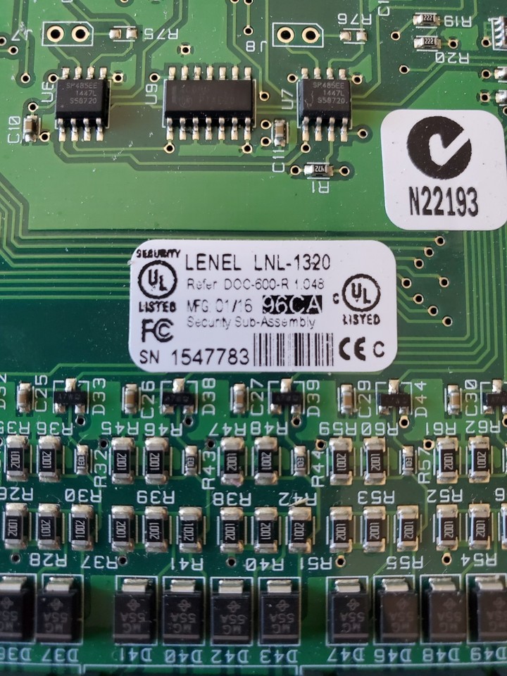 Lenel Series 3 LNL-1320-S3B Dual Reader Interface Module | eBay