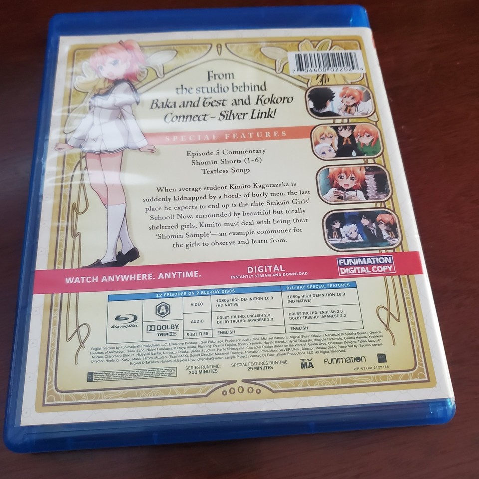 Shomin Sample: the Complete Series (Blu-ray) Funimation MA 704400022029 ...