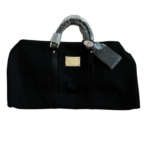 Victoria’s Secret Large Black Overnight Bag 21”X11”14” Brand New | eBay