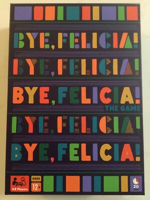 Bye Felicia THE GAME - NEW Party Board Game - Ships Quickly Worldwide ...