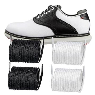 2 Pairs Shoelaces for FootJoy Golf Dress Oxford Shoe Laces 40Inch B&w ...