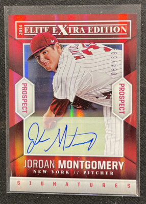 2014 Panini Elite Extra Edition Jordan Montgomery Autograph #084/699 ...