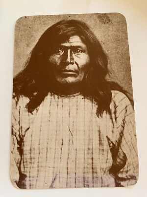 Vintage Old West Collector Series Postcard VICTORIO Chiricahua Apache ...