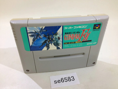 Gundam F91 Formula Senki 0122 SNES Super Famicom Japan - SE6583 | eBay