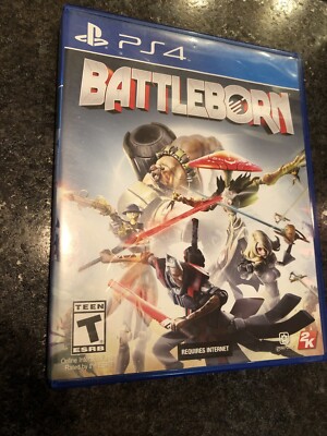 BATTLEBORN PLAYSTATION 4 GAME PLAY STATION FOUR DISC CASE SONY PS4 ...