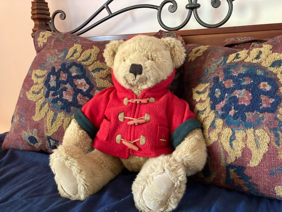 19" Vintage 2003 HARRODS Knightsbridge William Bear Stuffed Animal ~Ltd ...
