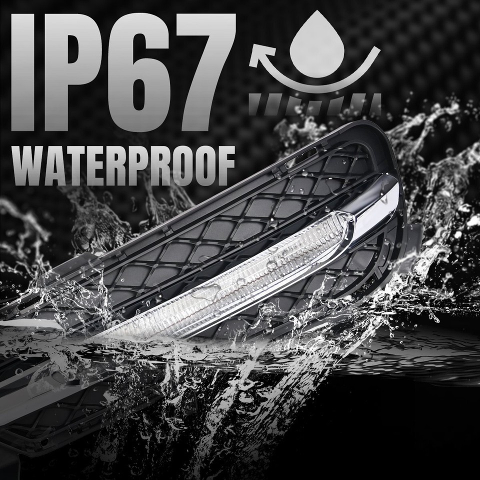 LED For Benz W212 E250 E300 E350 2009-2013 Daytime Running Light DRL ...