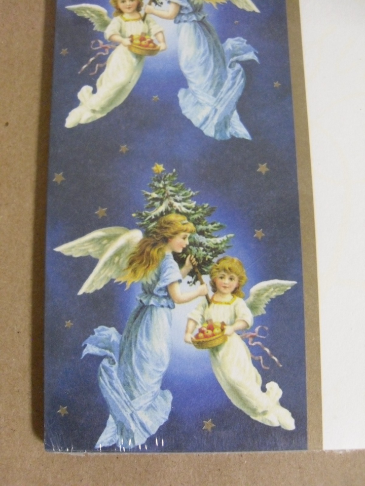 COMPUTER COMPLEMENTS ANGEL CHRISTMAS BORDER COMPUTER PRINTER PAPER. 25 ...