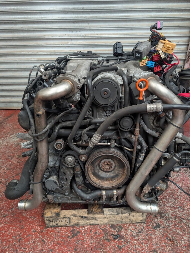 AUDI A8 TDI D3 2007 V8 4.2 DIESEL COMPLETE ENGINE BVN | eBay UK