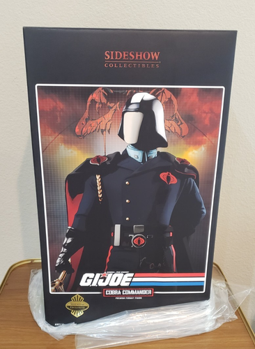 GI JOE EXCLUSIVE COBRA COMMANDER PREMIUM FORMAT FIGURE SIDESHOW #153/ ...