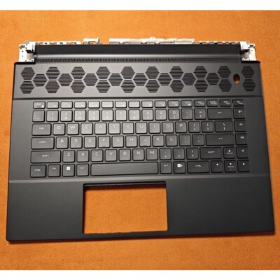 New Palmrest Upper Case US Keyboard For Dell Alienware M16 R1 Laptop ...
