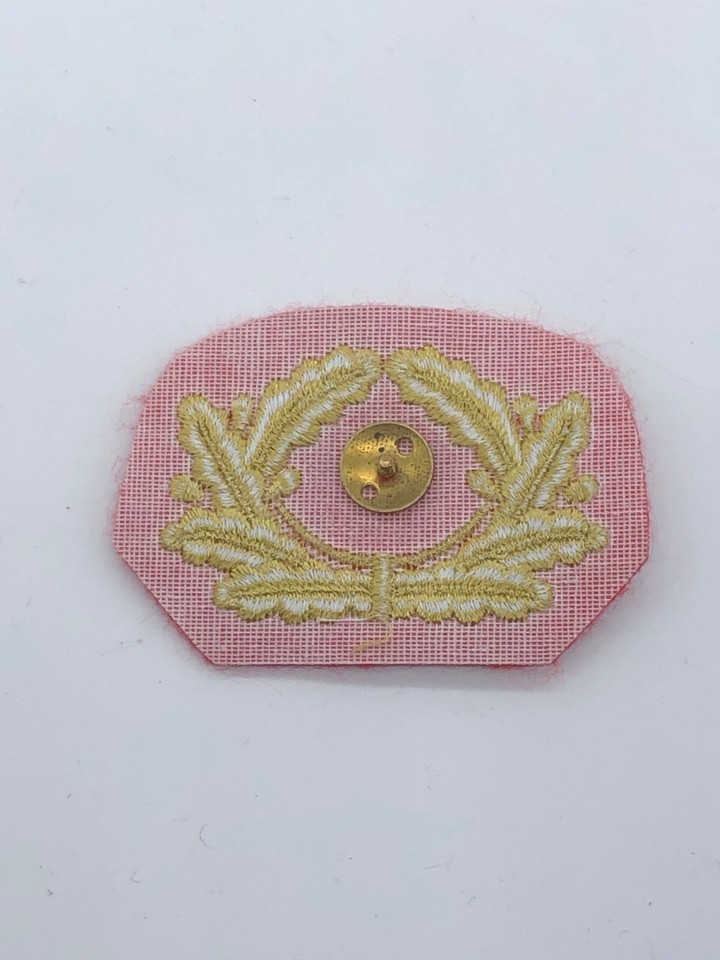 Reproduction East German General Hat Patch, Real Metal Insignia ...