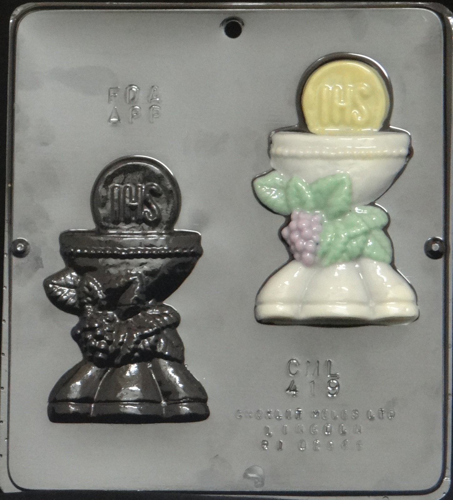 Chalice and Host Chocolate Candy Mold Religious 419 NEW | eBay
