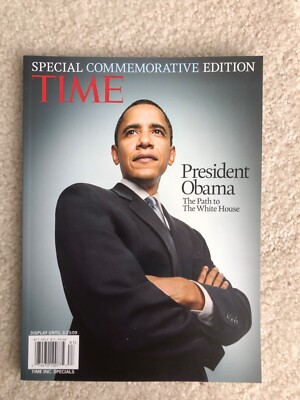 New President Obama Path to The White House Time Special Commemorative ...