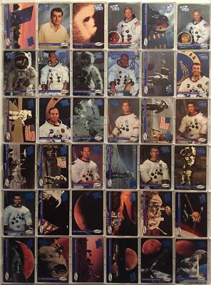 NASA Moon Mars Space Shots Photos Embossed Card Set 36 Cards | eBay