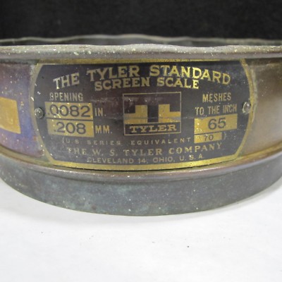 Mining - Tyler Standard Screen Scale