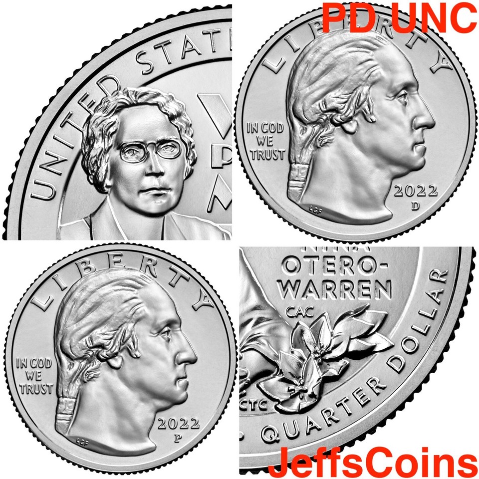 2024 P&D Zitkala-Sa Native American Women Quarter 2 Coins PD Best BU | eBay