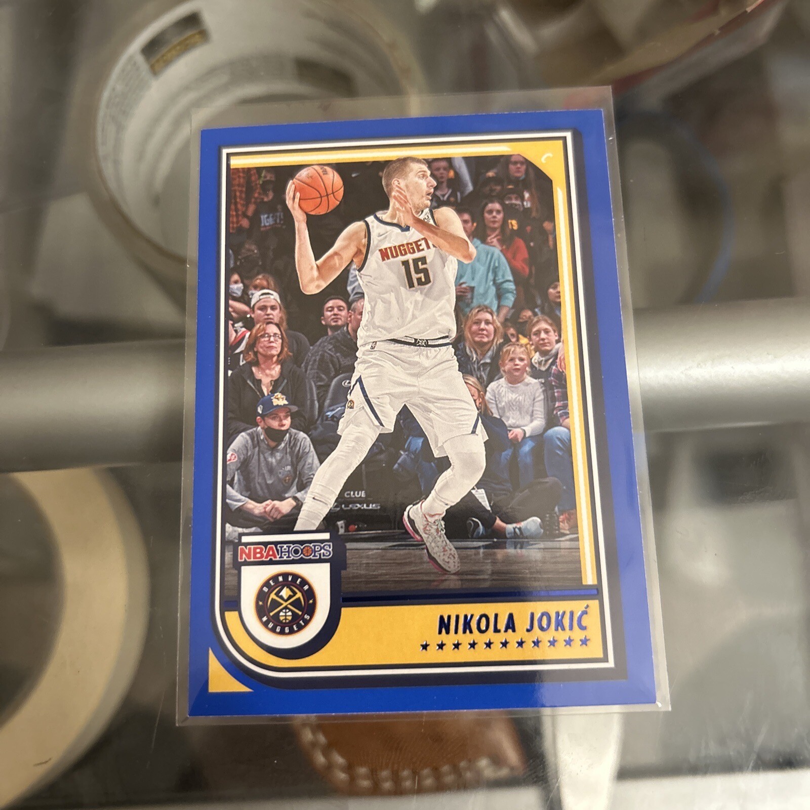 🔥2022-23 Panini NBA Hoops NIKOLA JOKIC Blue Border #187 Nuggets Finals ...