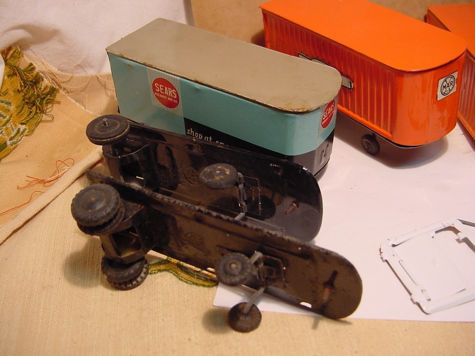 Vintage Marx Trailers Big Lot Allstate, Sears, Burlington, Only Parts ...