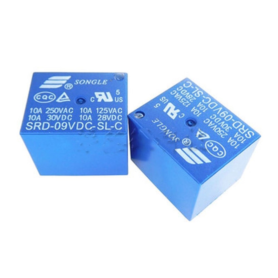 5PCS/LOT Relay SRD-09VDC-SL-C SRD-09VDC-SL SRD-09VDC SRD-09V relays ...