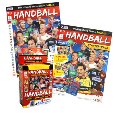 Handball Bundesliga 20/21 2021 Sticker&Cards Display,Album,Tüten zum ...