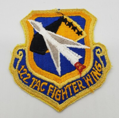 USAF US Air Force 122nd Tactical Fighter Wing Patch Air force Military ...