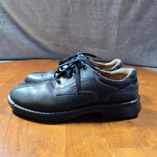 Ecco Mens Fusion Mens Sz 44 10-10.5 Bicycle Split Toe Leather Oxford ...