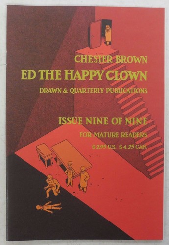 2006 Drawn & Quarterly ED THE HAPPY CLOWN # 9 Chester Brown 9 x 6 Yummy ...
