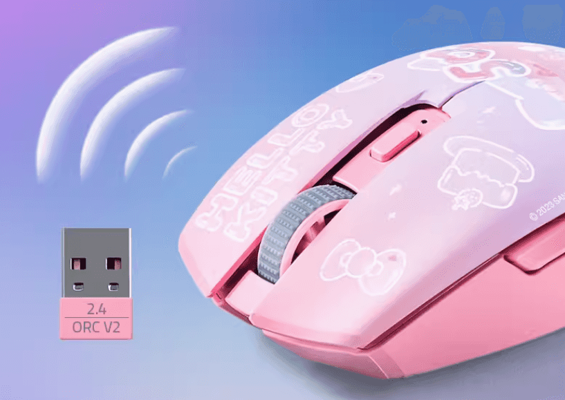 Razer x Hello Kitty 50th Anniversary Limited Edition Dual Mode Wireless ...