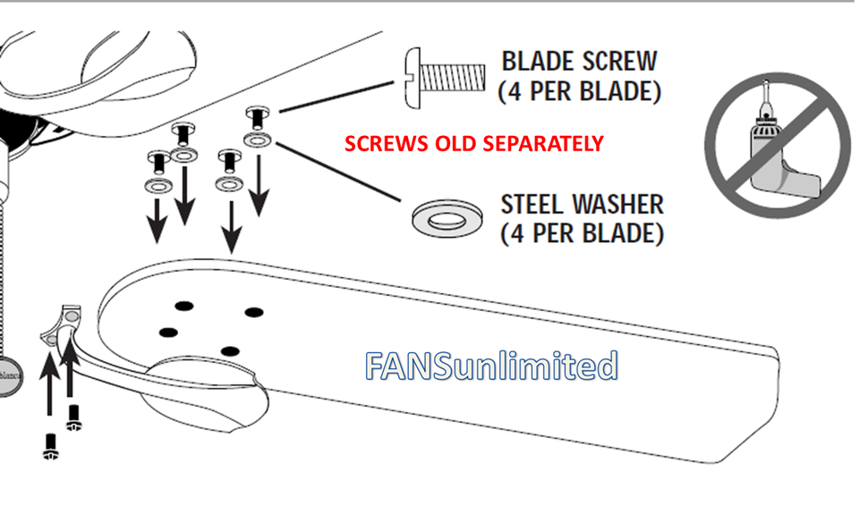 Capistrano Blade Arm Antique Brass Genuine Casablanca Fan 4644D 4644M ...