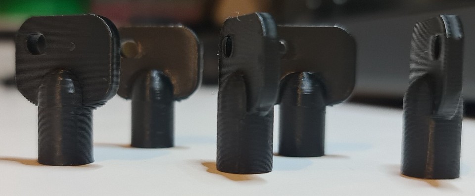 Lockshield Key Radiator Valve | Select Your Size | Universal | 5-pack ...