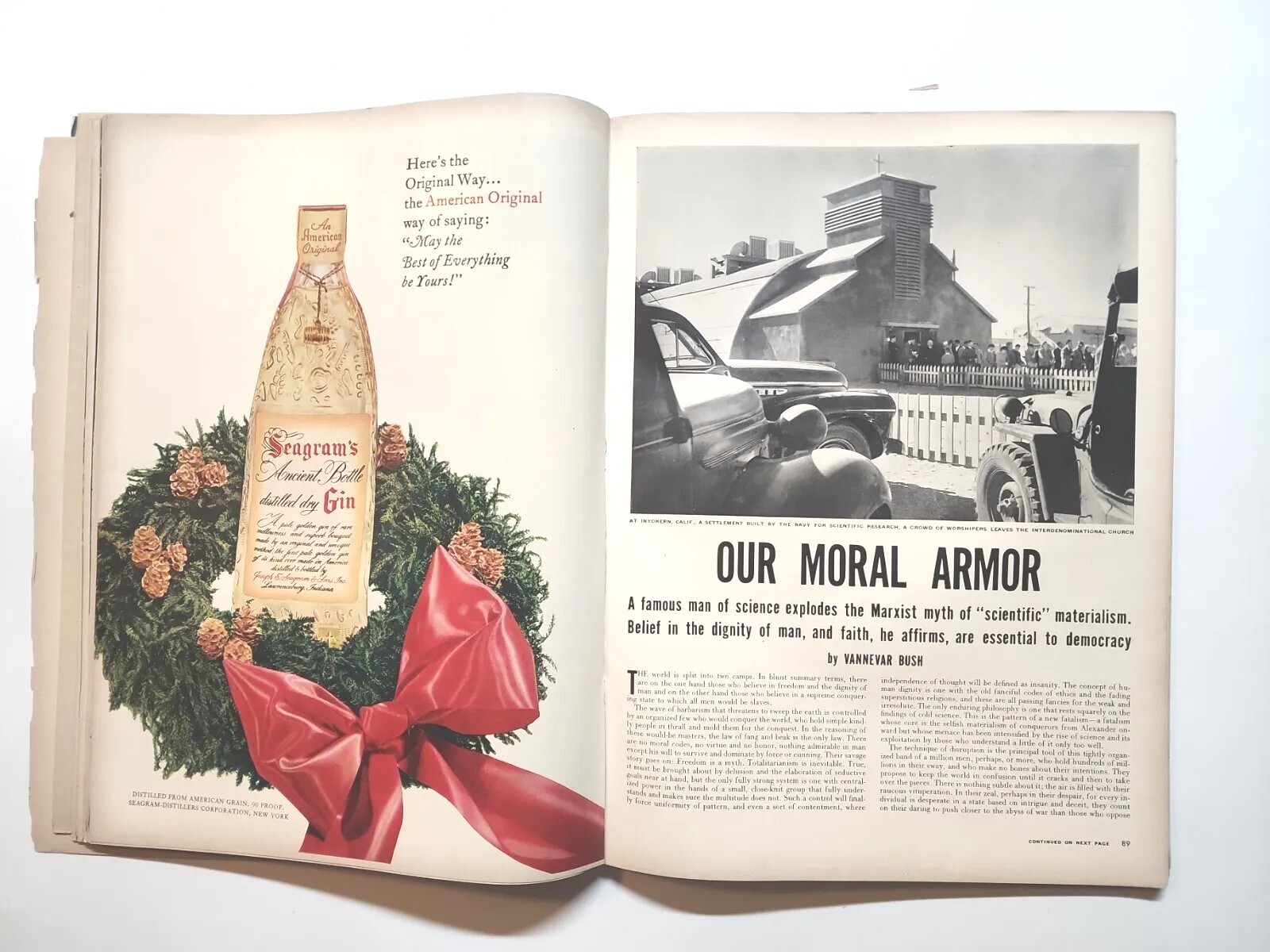 1949 Life Magazine Dec. 5 General Vandenberg Iron Curtain Countries ...