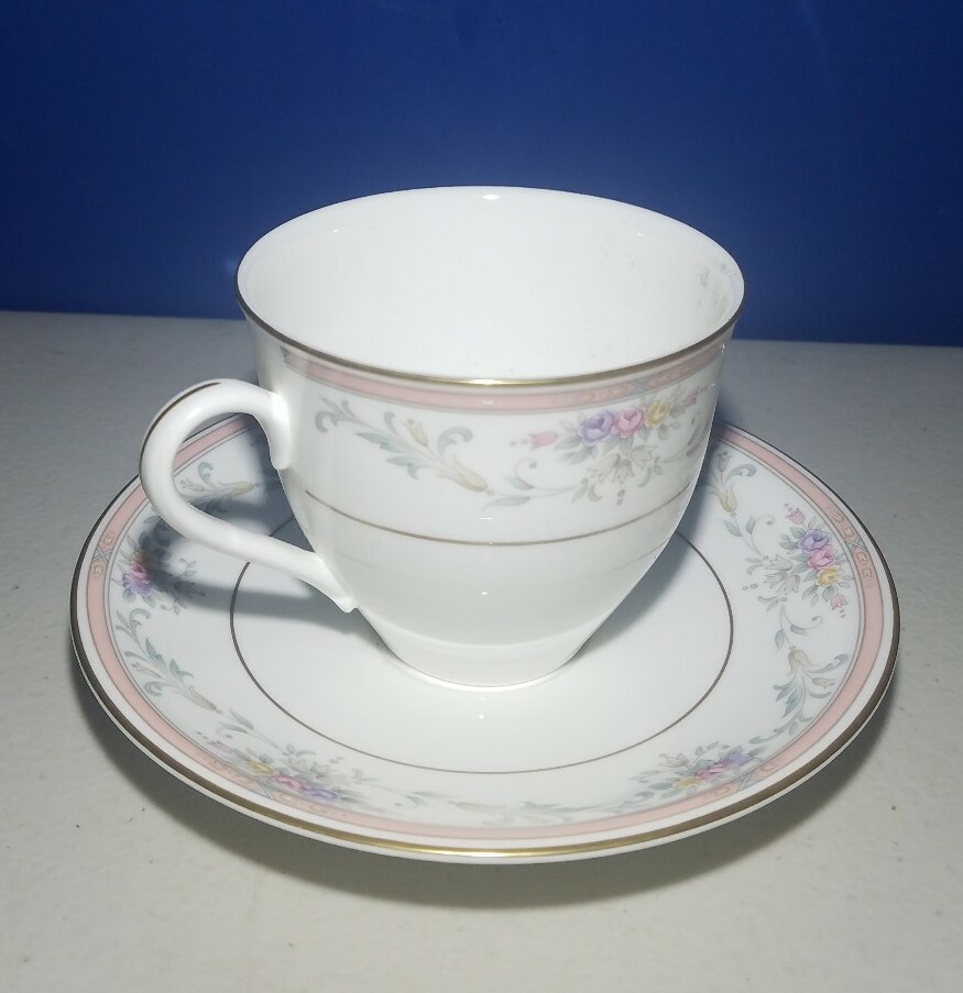 Mikasa SPRING CREST Cup & Saucer | eBay