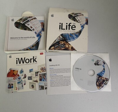 Apple iLife '06 Mac Retail BOX (MA166Z/A) Music. Photos. Movies. Sealed ...