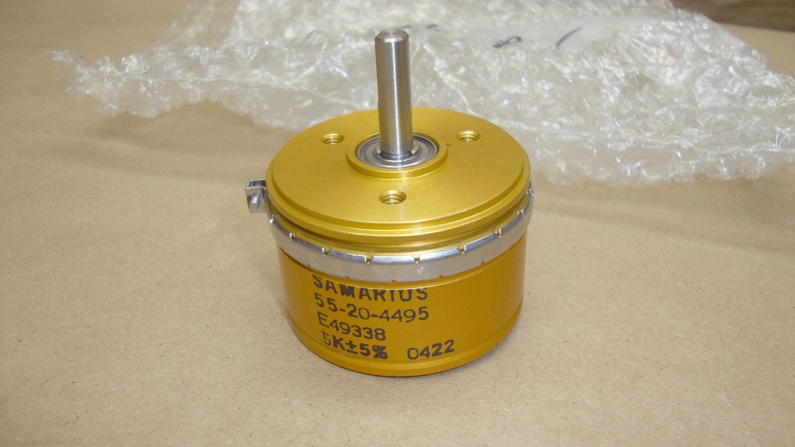 NEW Samarius Rotary Potentiometer 55-20-4495 E49338 Spindle Feedback ...