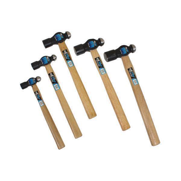 US PRO Ball Pein Hammers Set 5pc 8oz 16 24 32oz 40oz Machinists TPR ...