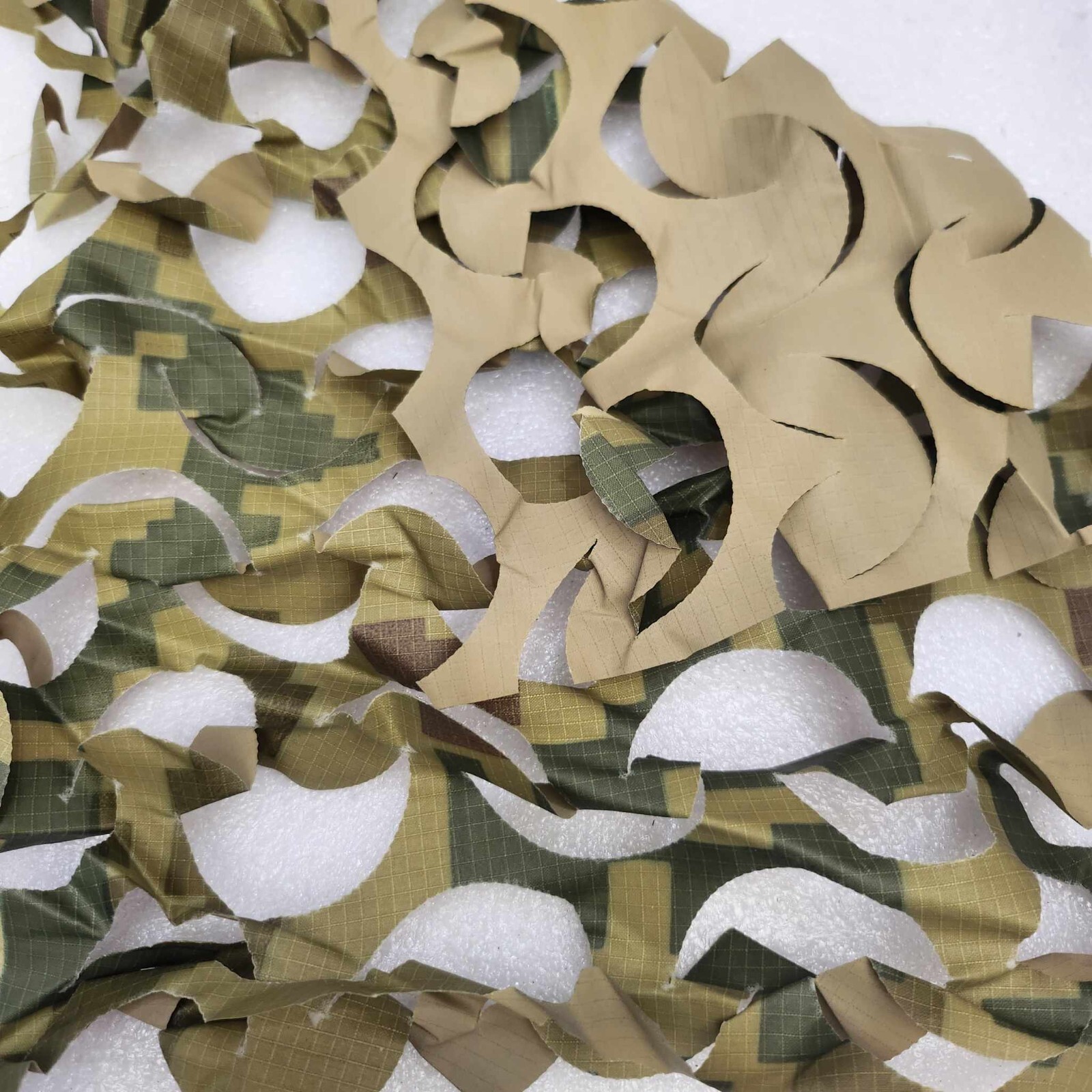 Reversible Camo Net Helmet Cover Sniper Ghillie Netting Scrim USMS Army ...