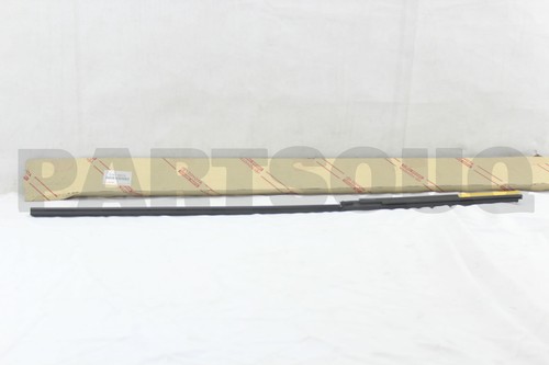 7554342010 Genuine Toyota MOULDING, WINDSHIELD, OUTSIDE NO.2 RH 75543 ...