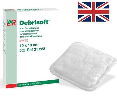 Debrisoft Debridement Pads 10cmx10cm | Choose Quantity | TRUSTED UK ...